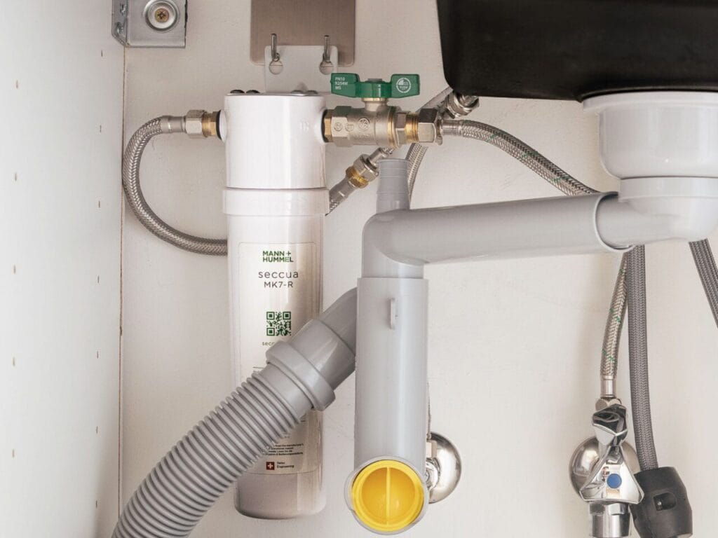 Untertisch Wasserfilter System Seccua MK7 - HeimQuell.com